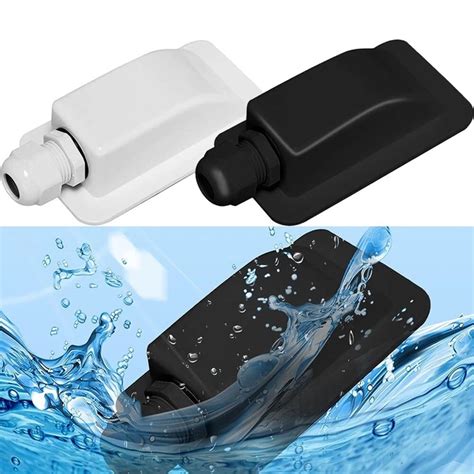 Waterproof Solar Cable Entry Box For Mounting Brackets Ideal For