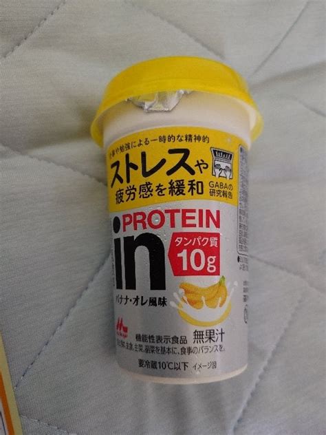 Inproteinバナナ・オレ風味 240ml（森永乳業）の口コミ・レビュー・評判、評価点数 ものログ