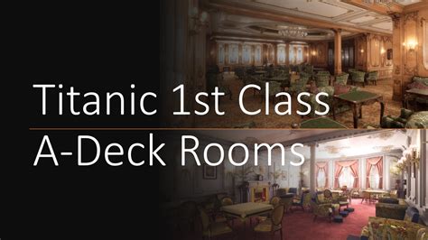 Titanic 1st Class Cabins Facts