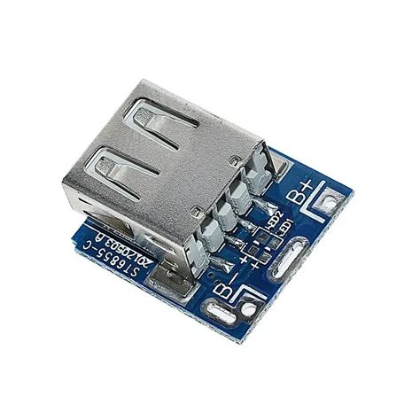 برد پاور بانک بند انگشتی ورودی 5v 1 2a با خروجی 5v 1a بهنام رباتیک