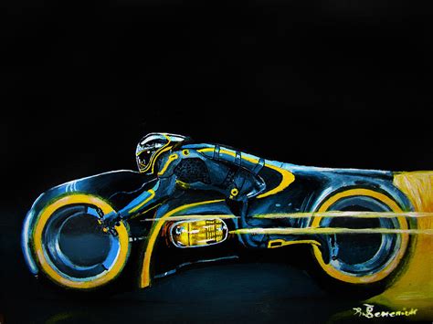 Clus Lightcycle Painting By Kayleigh Semeniuk Fine Art America