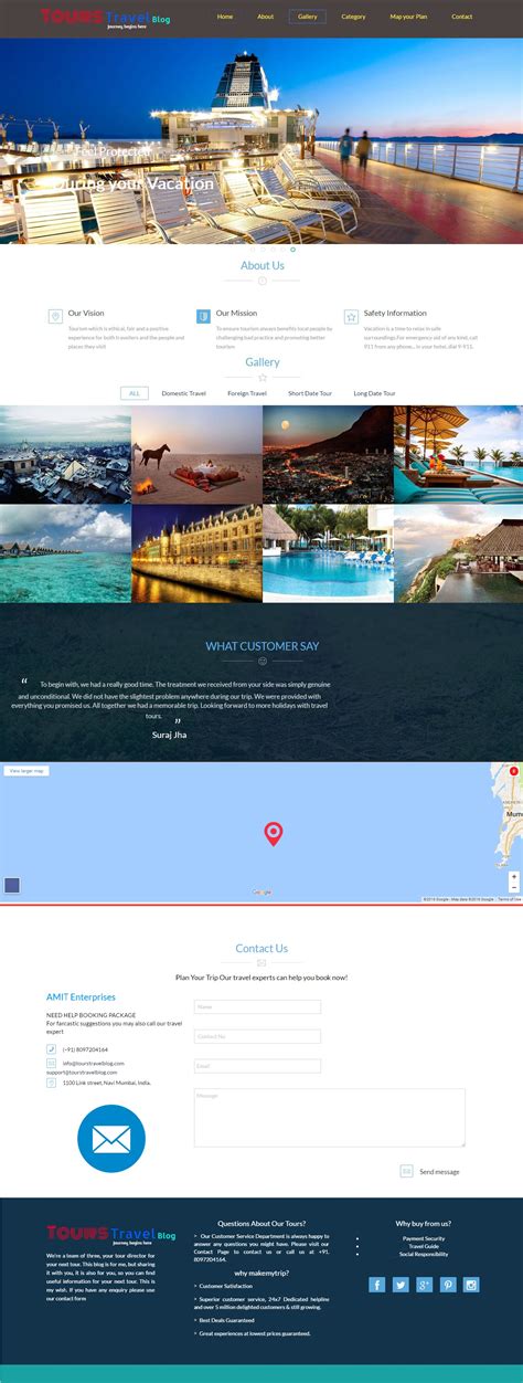 Github Amitbauriya Tours And Travel Tours And Travel Simple Php Page With Mysql Database