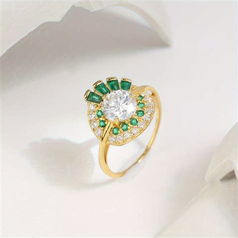 2ct Bague Promesse Moissanite En Argent Sterling 925 Symbole Temu France
