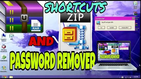 How To Remove Rar Zip Password Remover With Proof Unlocker Youtube