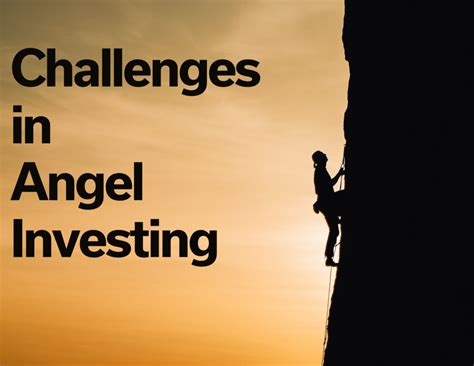 Challenges In Angel Investing Startup Funding