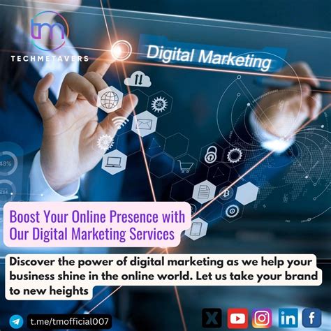 Boost Your Online Presence With Digital Marketing Services Tecmetaverse Official Posted On The