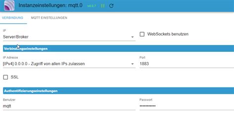 Bekomme MQTT Adapter Nicht Ans Laufen