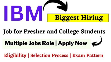 Ibm Biggest Off Campus Drive 2023 2024 Batch Ibm Summer Internship 2023 Ibm Jobs Hiring