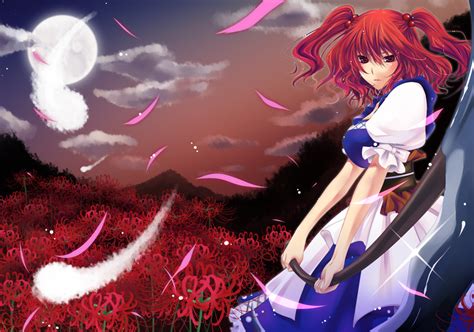 Onozuka Komachi Touhou Drawn By Yukian Danbooru