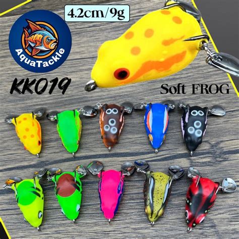 Aquatackle 【kk019】super Frog Soft Frog Casting Snakehead Topwater