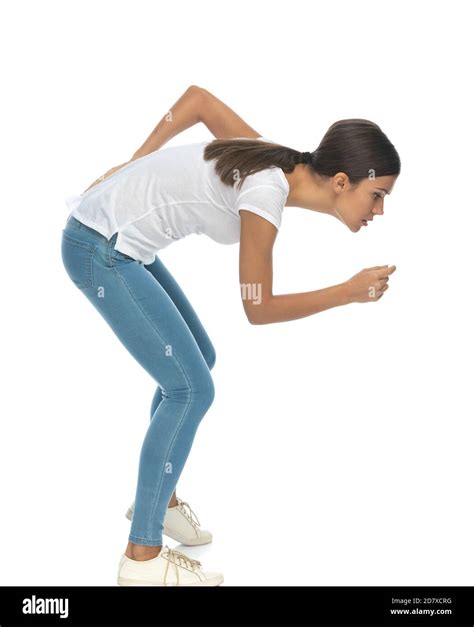 Wife Bent Over Standing Images