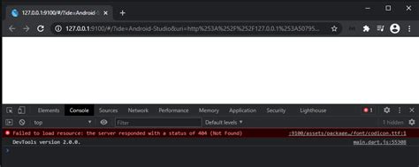 Devtools Loading With A Blank White Page · Issue 2759 · Flutterdevtools · Github