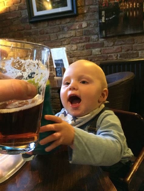 Cheers Daddy Baby Face Daddy Cheer