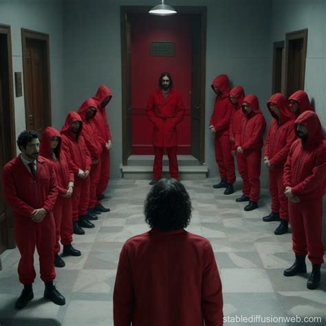 Image Of Scene From Money Heist Season 5 Stable Diffusion Online