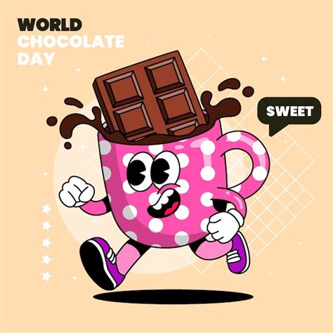 Premium Vector Illustration For World Chocolate Day Celebration