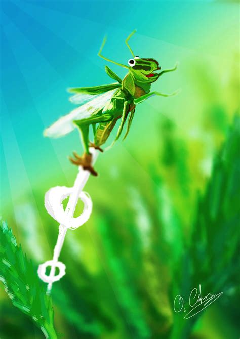 Jumping Grasshopper By Forsakenjoker On Deviantart