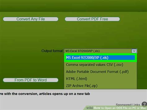 How To Open An ODS File On PC Or Mac With Pictures WikiHow