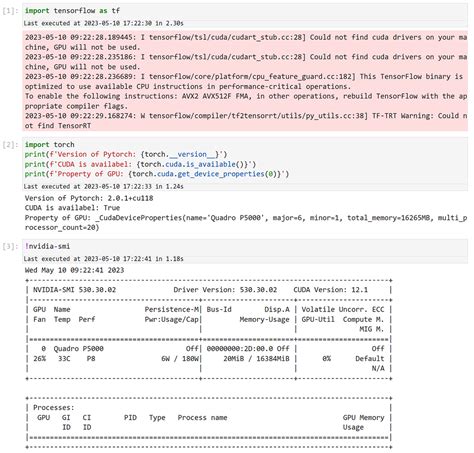 Jupyter In Docker Tensorflow Cannot Detector Gpu While Pytorch Can