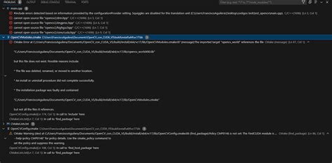 Opencv Build Did Not Generate Opencv World Dll And Only Generates Opencv Videoio Ffmpeg