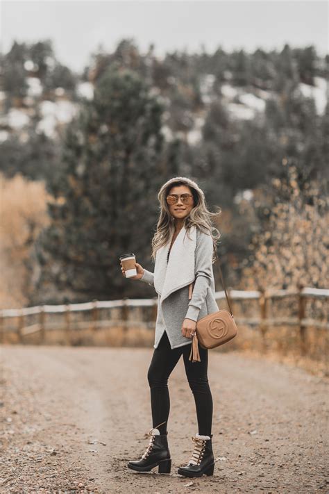 Winter Outfits With Combat Boots