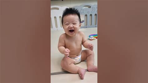 웃는게 이쁜 아들2 8개월 아기웃음소리 아기웃음 Youtube