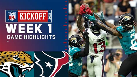 Jaguars Vs Texans Week 1 Highlights Nfl 2021 Youtube