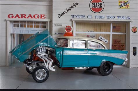 57 Chevy Gasser Model Cars Kits Model Cars Building Plastic Model Cars