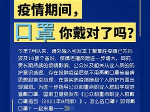 戴口罩有新要求必看 图解图表 中国政府网