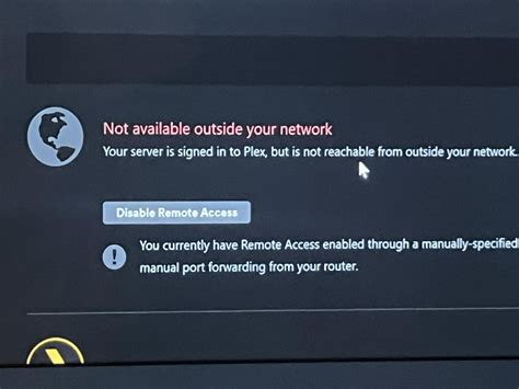Not Available Outside Your Network R Plex