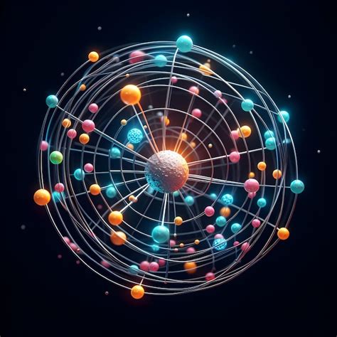 Premium Ai Image Illustration Of A Negative Ion Or Atom