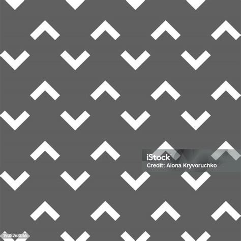 벡터 회색과 흰색 추상적 인 민족 이음새가 없는 패턴 꺾쇠 괄호의 배경입니다 모자이크 포장지 섬유 인쇄 웹 디자인 커버 광고 및 타이포그래피 제품의 디자인 각도에 대한 스톡