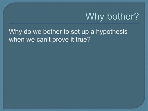 S5 W1 Hypothesis Testing And T Test Ppt