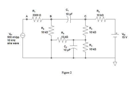 VS mVpp kHz sine wave R C µF R k A B C R k R k R k VS