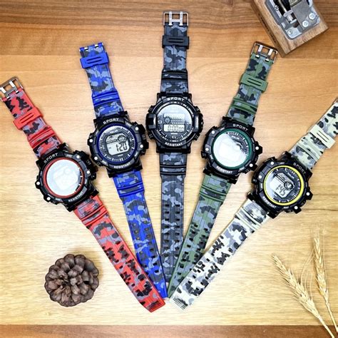 خرید و قیمت ساعت مچی کامپیوتری طرح جیشاک ارتشی دیجیتالی از غرفه مجموعه اوژِن🔰