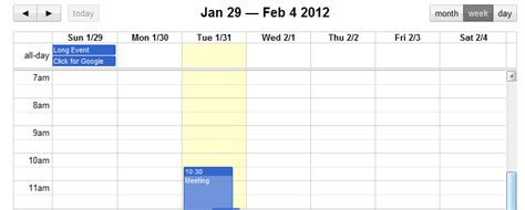 FullCalendar 是一个 jQuery 的日历插件 Calendar C字开头 AJAX开源项目 开源吧