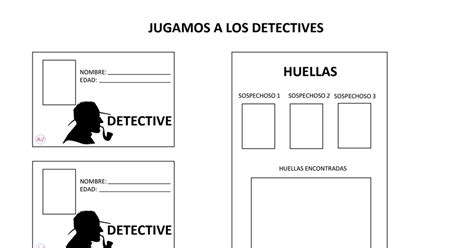 Primos S A Agencia De Detectives Y Con Juego Para Imprimir
