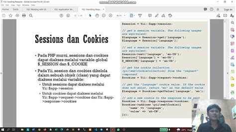 Yii2 Framework Handling Request Youtube