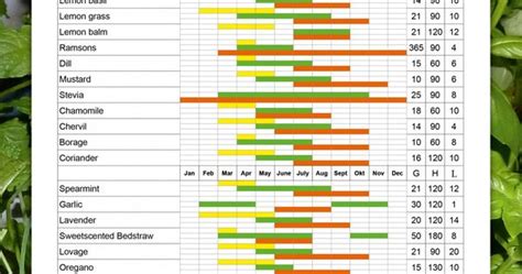 When To Plant Herbs Sowing Calendar Indoors Outside Growing In Pots