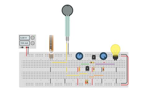 Circuit Design Double Contrainte Tinkercad