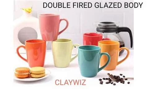 Plain Claywiz Ceramic Mugs For Ting Capacity 50ml To 750ml At Rs