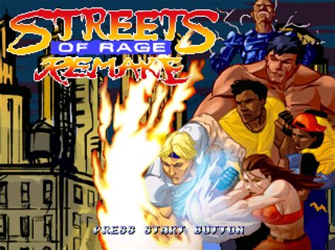 دانلود بازی شورش در شهر 5 سگا Streets Of Rage Remake V5 0 برای Pc
