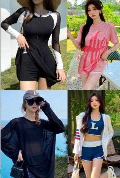 옷너라 여성 체형커버 빅사이즈 수영복 원피스 레쉬가드 모노키니 비치 휴양지 바캉스 수영장 워터파크