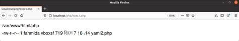 Execute Shell Command In Php