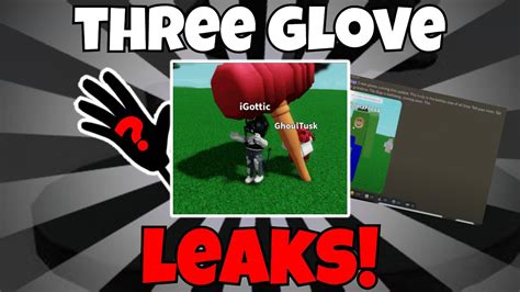 Slap Battles New Three Glove Leaks Hammer Slap Battles Roblox