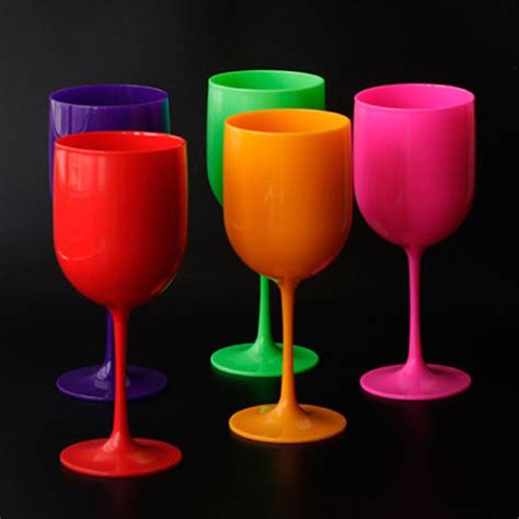 Ivy Kính Sáo Champagne Có Thể Tái Sử Dụng Pp Nhựa Rượu Ly Máy Rửa