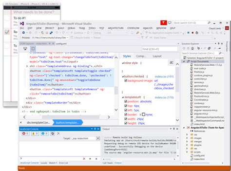 Developing For IOS Using The Tools For Apache Cordova Visual Studio Blog
