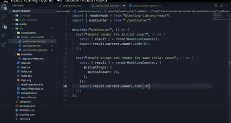 testing react jest rtl · github