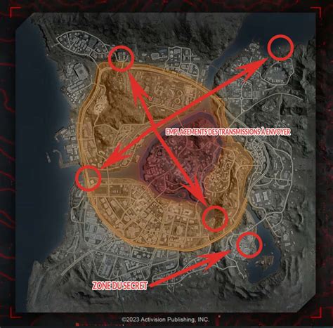 Carte Guide Secret Zombies Call Of Duty Modern Warfare 3 Generation Game