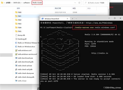 本地windows启动redis集群windows Redis 集群启动 Csdn博客