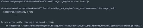 npm run build failed with error · issue 113 · hashlips hashlips art